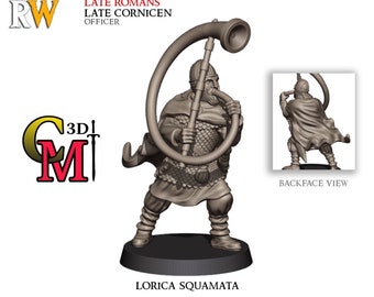 Late Roman Comitatenses lorica Squamata Heavy Infantry, Historical 1/72 ...