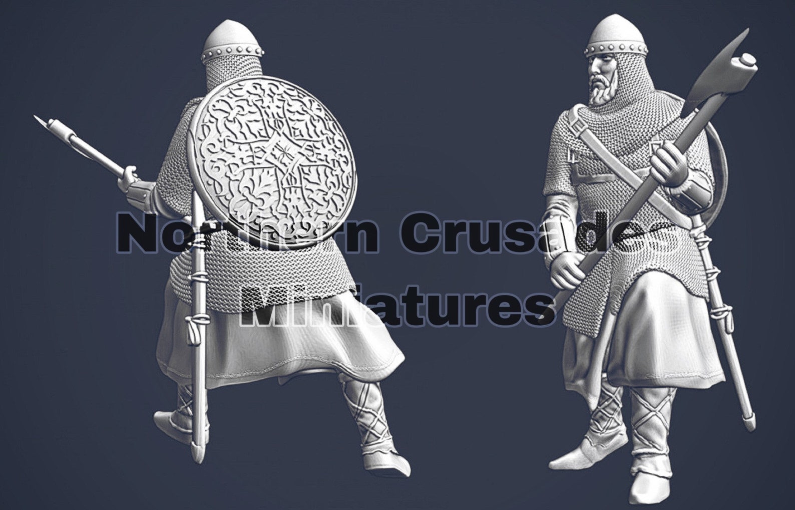 Medieval Byzantine Warrior, 1/72, 28mm, 32mm, 1/35, 54mm, 75mm, 1/16 ...
