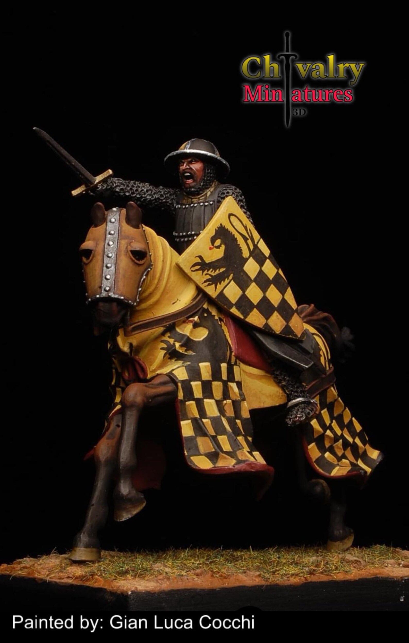 Knight From Battle Montaperti 1260, Historical 1/72, 28mm, 32mm, 1/35 ...