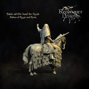 Salah Ad-din, Sultan of Egypt & Syria, Historical 1/72, 28mm, 32mm, 1/ ...