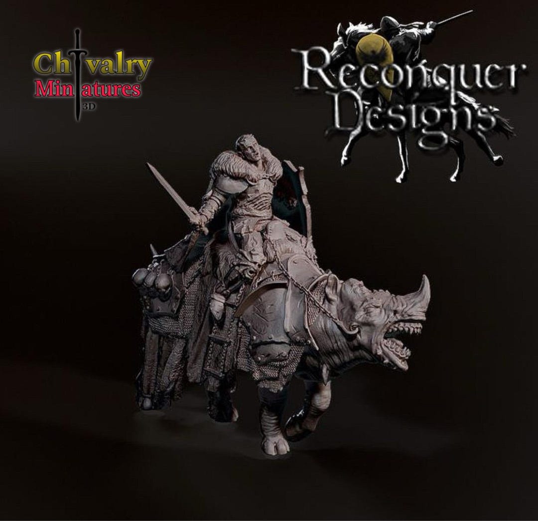 Slave Lieutenant Mounted, 1/72, 28mm, 32mm, 1/35th, 54mm, 75mm, Resin ...