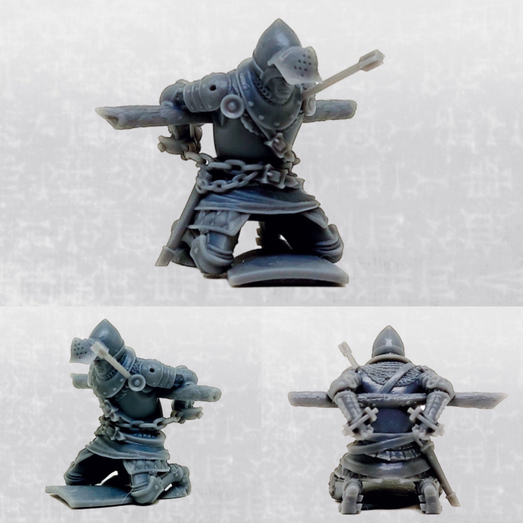 Prisoner Knight, Historical Resin, 1/72, 28mm, 32mm, 1/35, 54m, 75mm, 1 ...