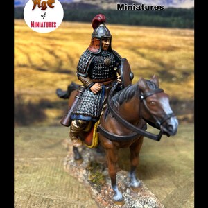 Medieval Mongol Mounted Resting, 1/72, 28mm, 32mm, 1/35, 54mm, 75mm ...
