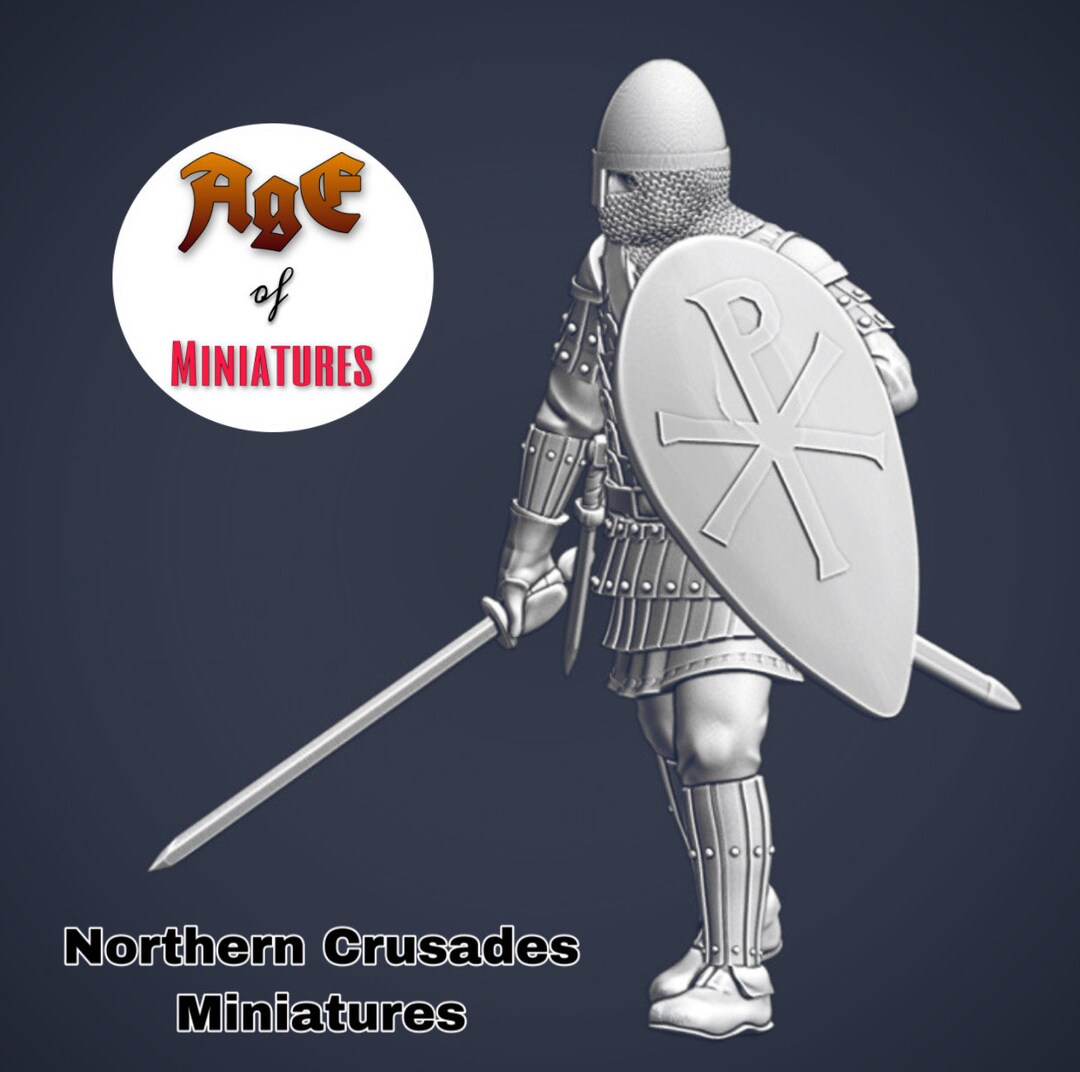 Medieval Byzantine Varangian on Foot, Historical 1/72, 28mm, 32mm, 1/35 ...