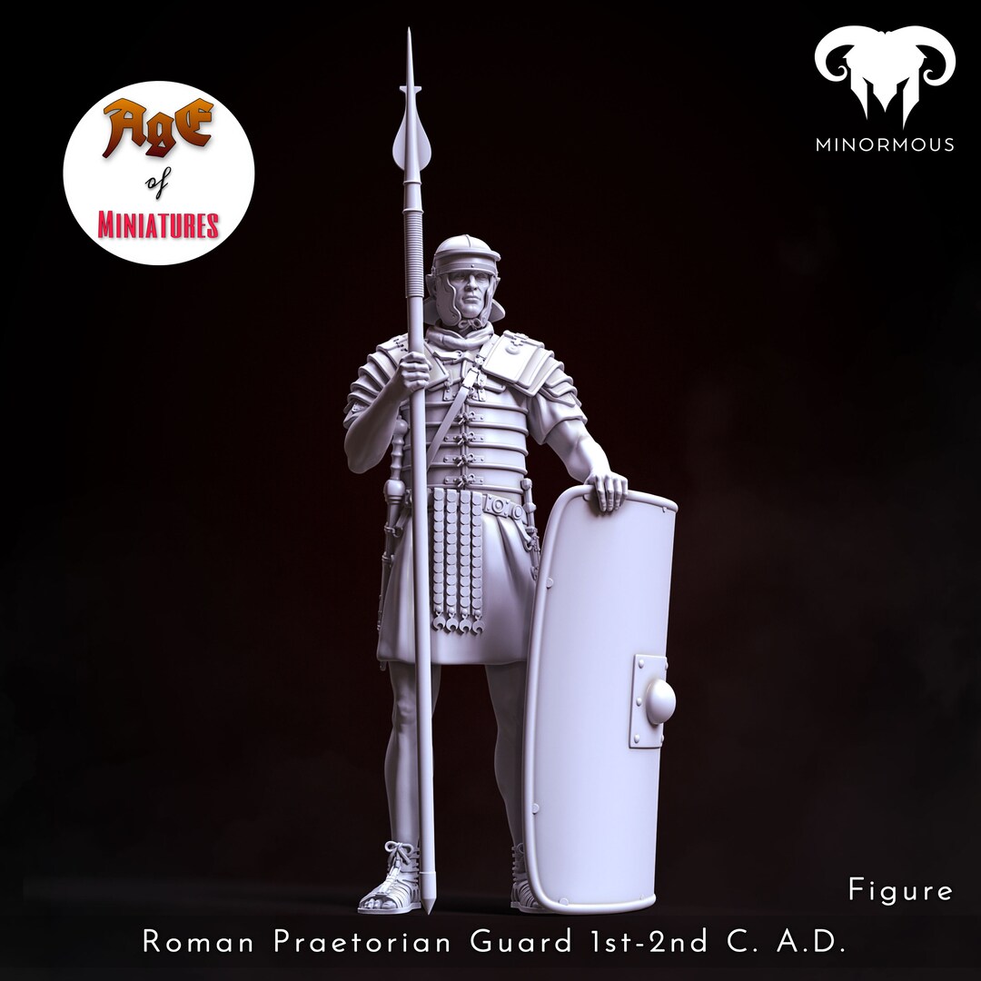 Roman Praetorian Gaurd, Casual Pose Figure Historical 1/35, 54mm, 60mm ...