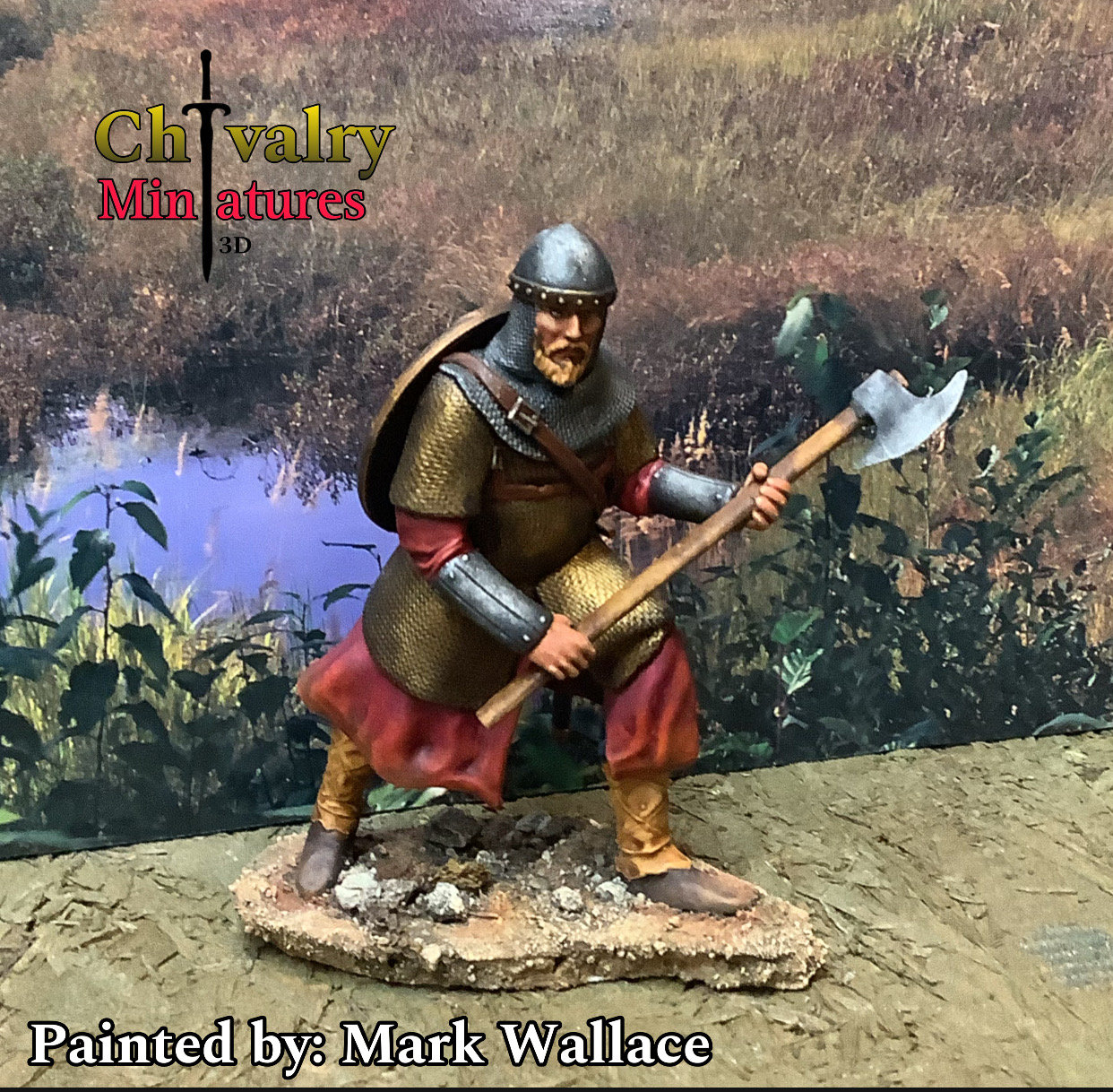 Medieval Byzantine Warrior, 1/72, 28mm, 32mm, 1/35, 54mm, 75mm, 1/16 ...
