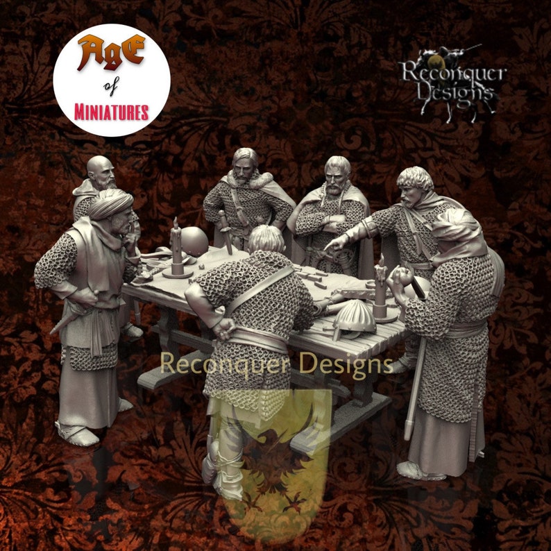 Medieval Diorama War Table 11th Century Historical - Etsy