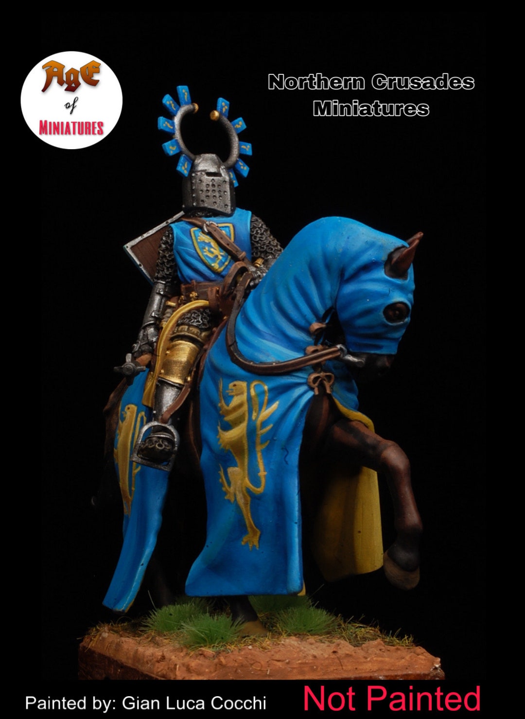 Swedish Folkunga Knight, Resin, 1/72, 28mm, 32mm, 1/35, 54mm, 75mm ...