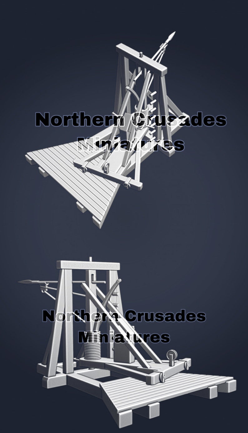 Medieval Arrow Thrower Siege Weapon Diorama Historical 28mm - Etsy