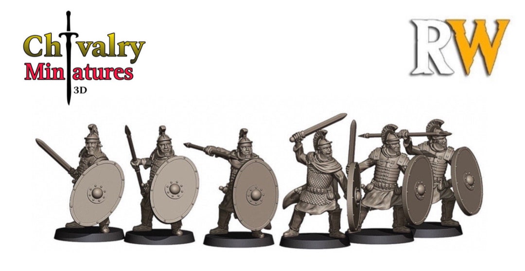 Late Roman Aurelian Palatini Heavy Infantry, Historical 1/72, 28mm ...