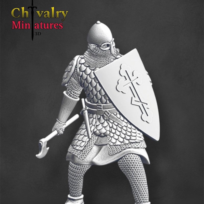 Medieval 32mm Warriors - Etsy