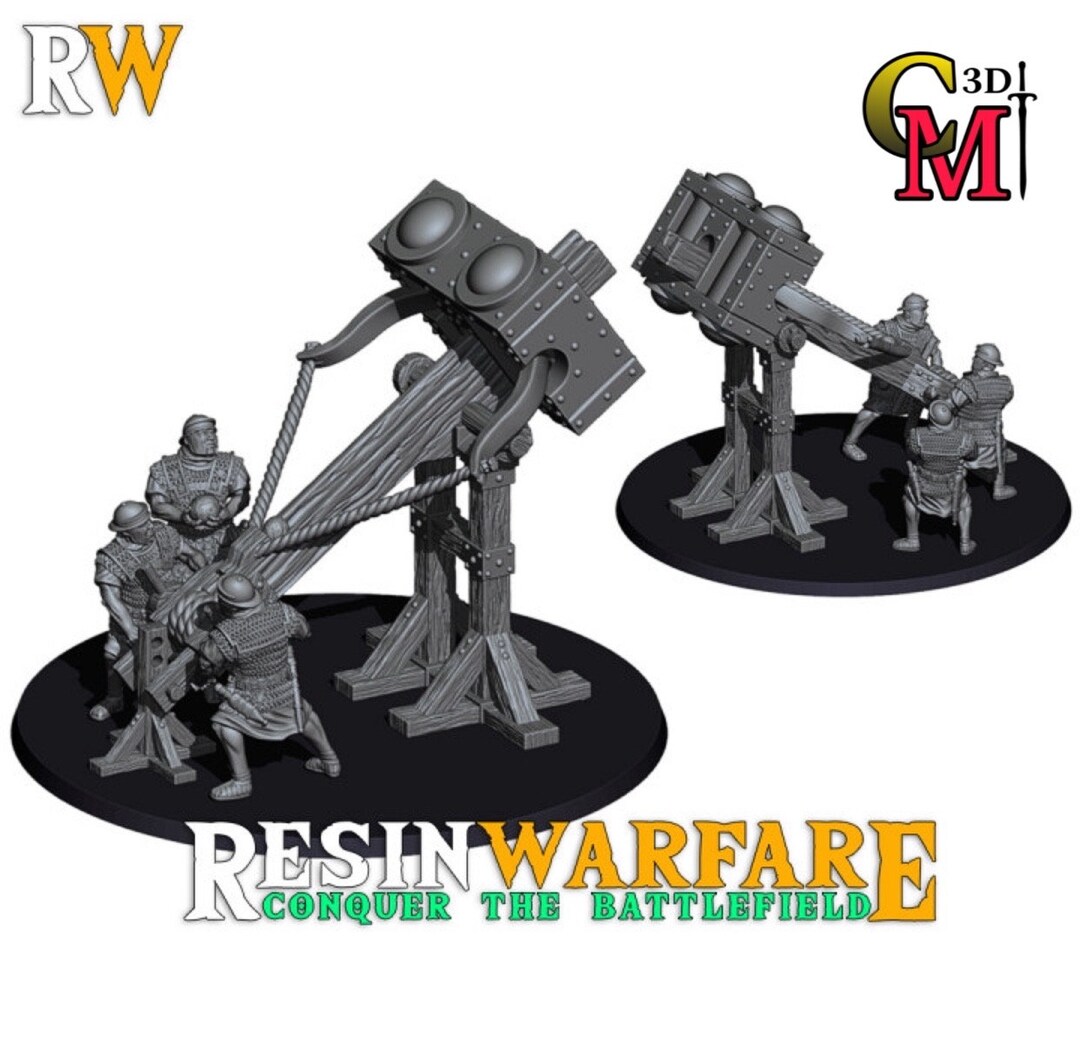 Roman Ballista Artillery Crew, Historical 1/72, 28mm, 32mm, 1/35, 54mm ...