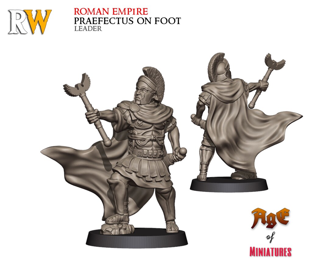 Roman Praefectus on Foot, Historical 1/72, 28mm, 32mm, 1/35, 54mm, 75mm ...