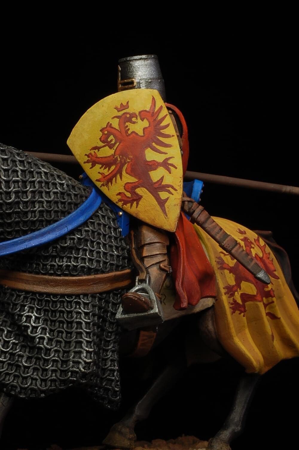 Medieval Crusader Charging Lance, Historical 1/72, 28mm, 32mm, 1/35 ...