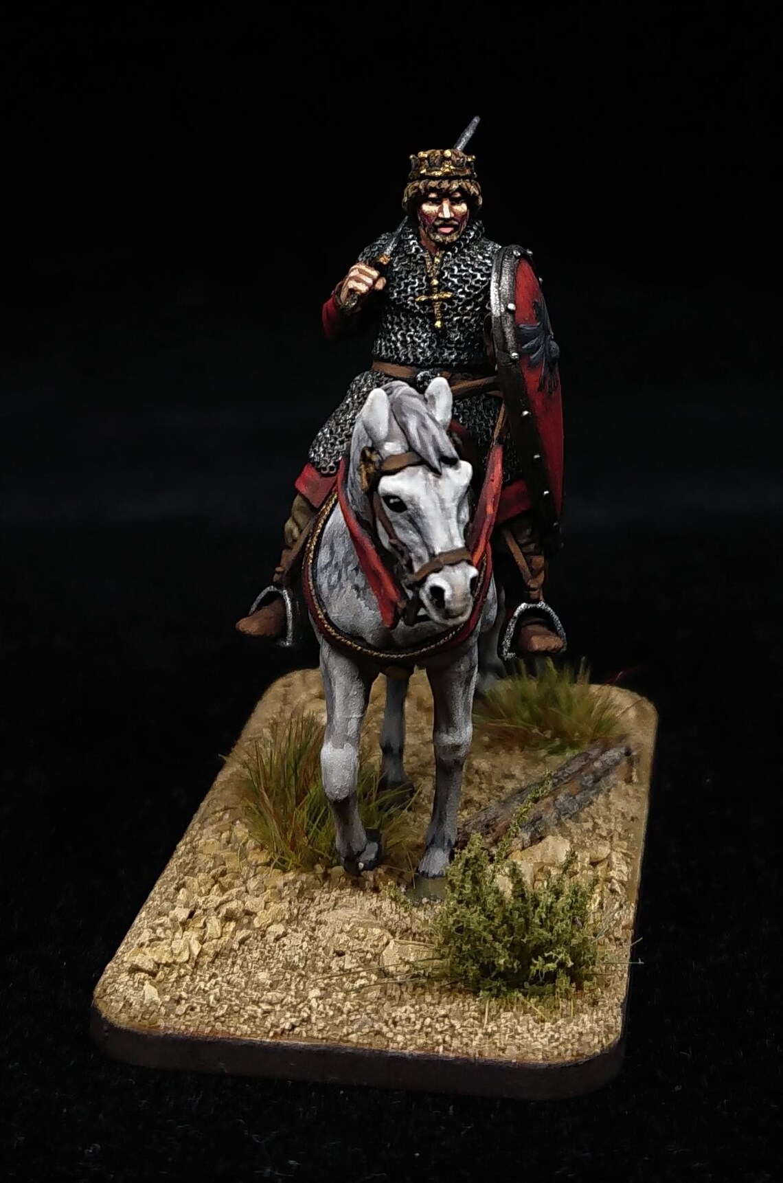 Medieval King Sancho 4th, 1/72, 28mm, 32mm, 1/35, 54mm, 75mm, Resin ...
