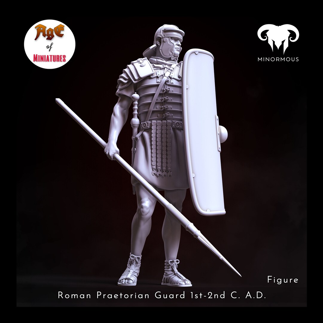 Roman Praetorian Gaurd, Walk Pose Figure Historical 1/35, 54mm, 60mm ...