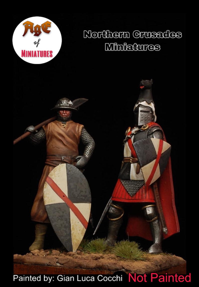 Medieval Sir John Everingham & Men at Arms Resin 1/72 28mm - Etsy