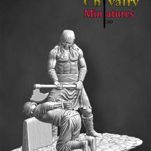 Medieval Executioner of Prisoner, Historical 1/72, 28mm, 32mm, 1/35 ...