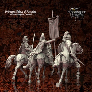 Medieval Visigoth Command, Historical 1/72, 28mm, 32mm, 1/35, 54mm ...