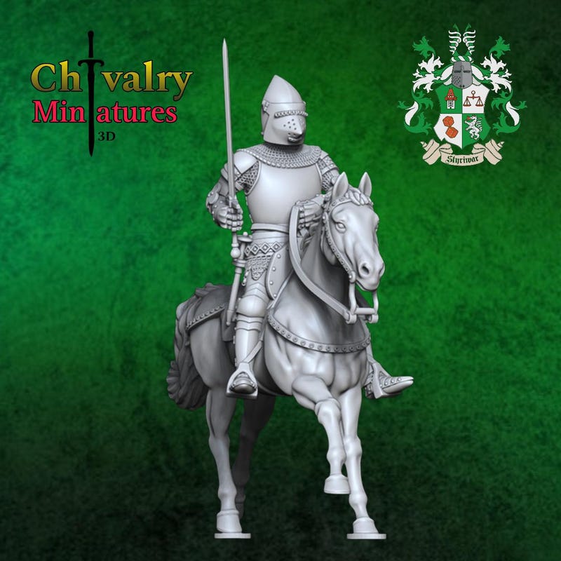 Agincourt knight - Etsy Polska