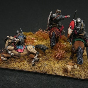 Medieval Battle Charge King Sancho Diorama, Historical 1/72, 28mm, 32mm ...