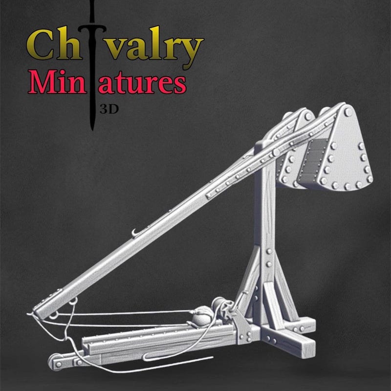 Knights and Catapults - Etsy