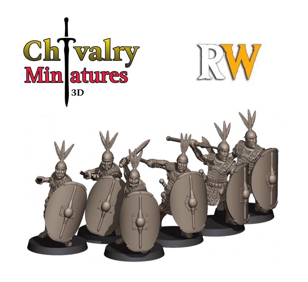 Roman Principes Heavy Infantry, Historical 1/72, 28mm, 32mm, 1/35, 54mm ...