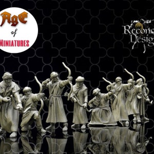 Medieval Berber Archers, Historical 1/72, 28mm, 32mm, 1/35, 54mm, 75mm ...