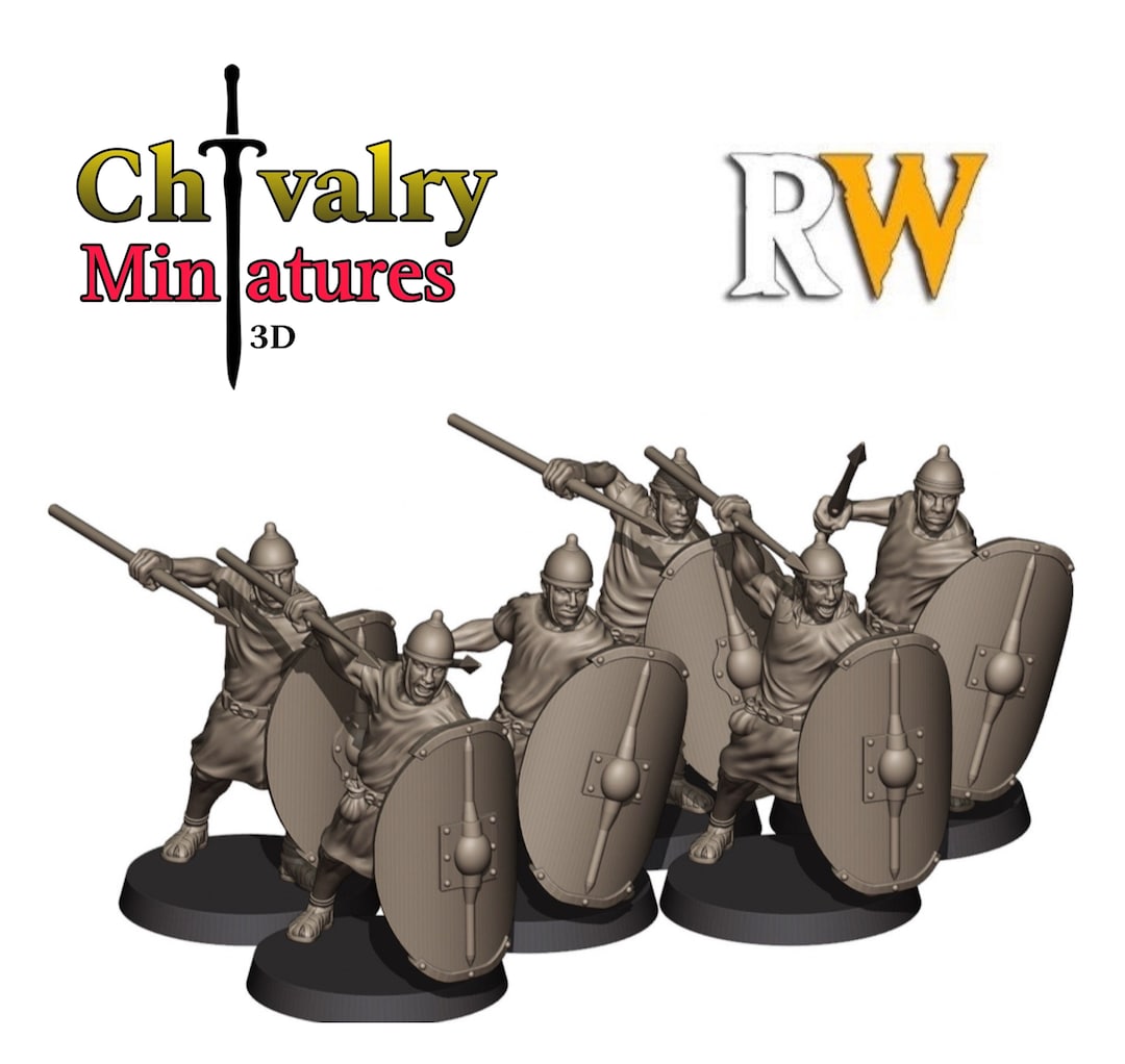 Roman Rorarii Light Infantry, Historical 1/72, 28mm, 32mm, 1/35, 54mm ...