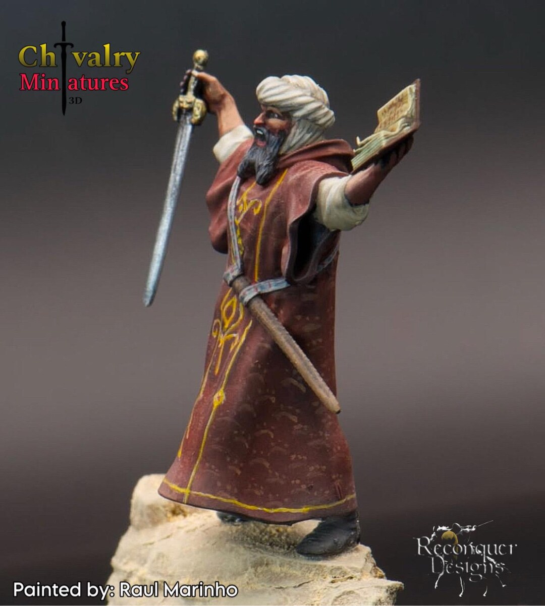 Medieval Andalusian Qadi, Historical 1/72, 28mm, 32mm, 1/35, 54mm, 75mm ...