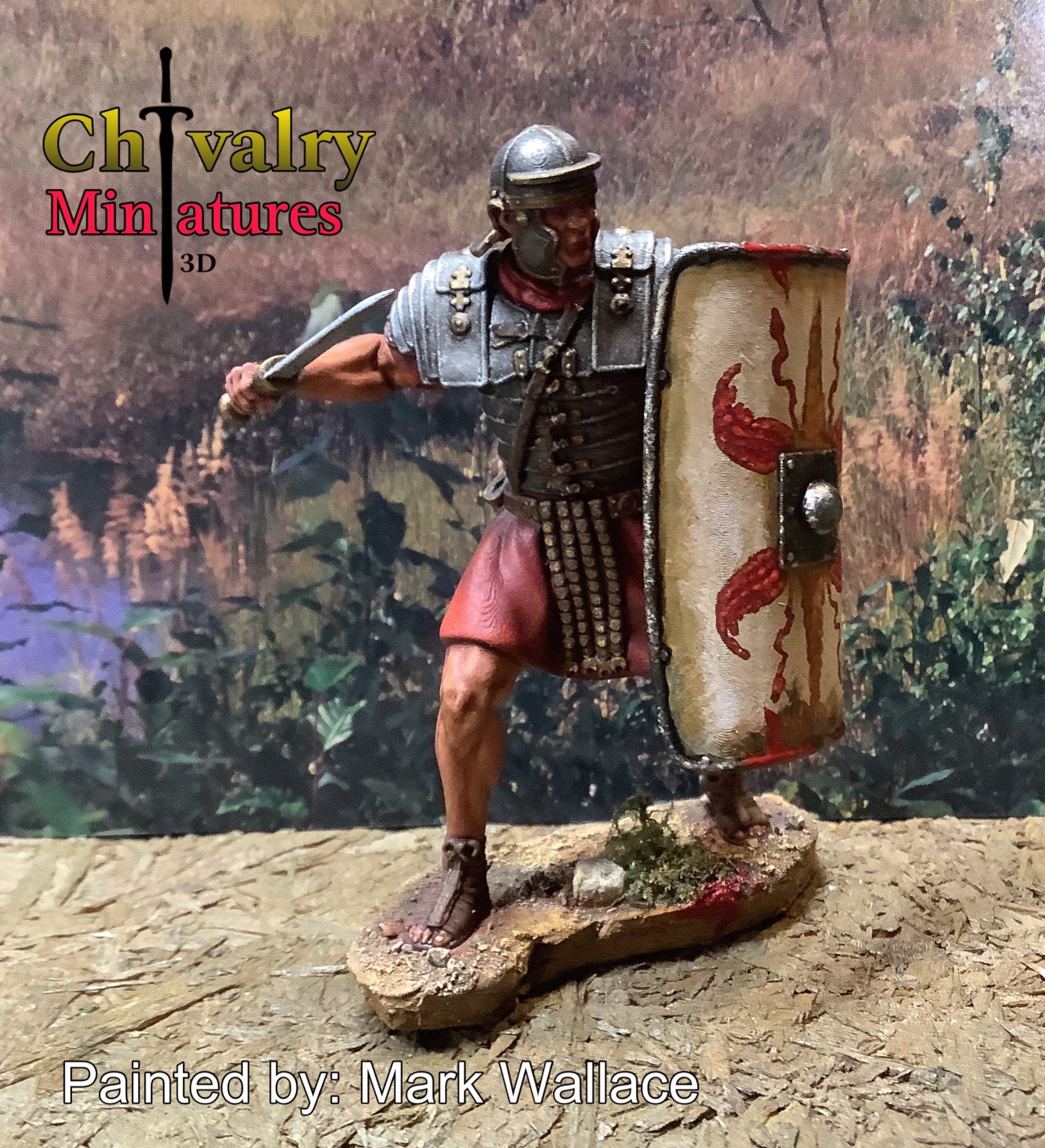 Roman Praetorian Gaurd, Fight Pose Figure Historical 1/35, 54mm, 60mm ...