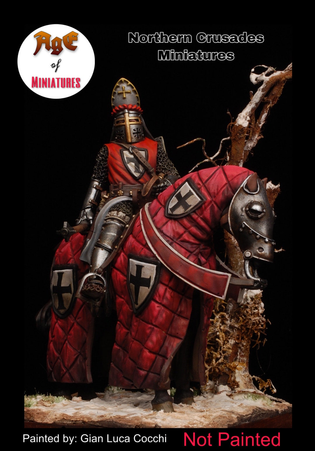 Medieval Bishop Mounted Crusader, Historical 1/72, 28mm, 32mm, 1/35 ...