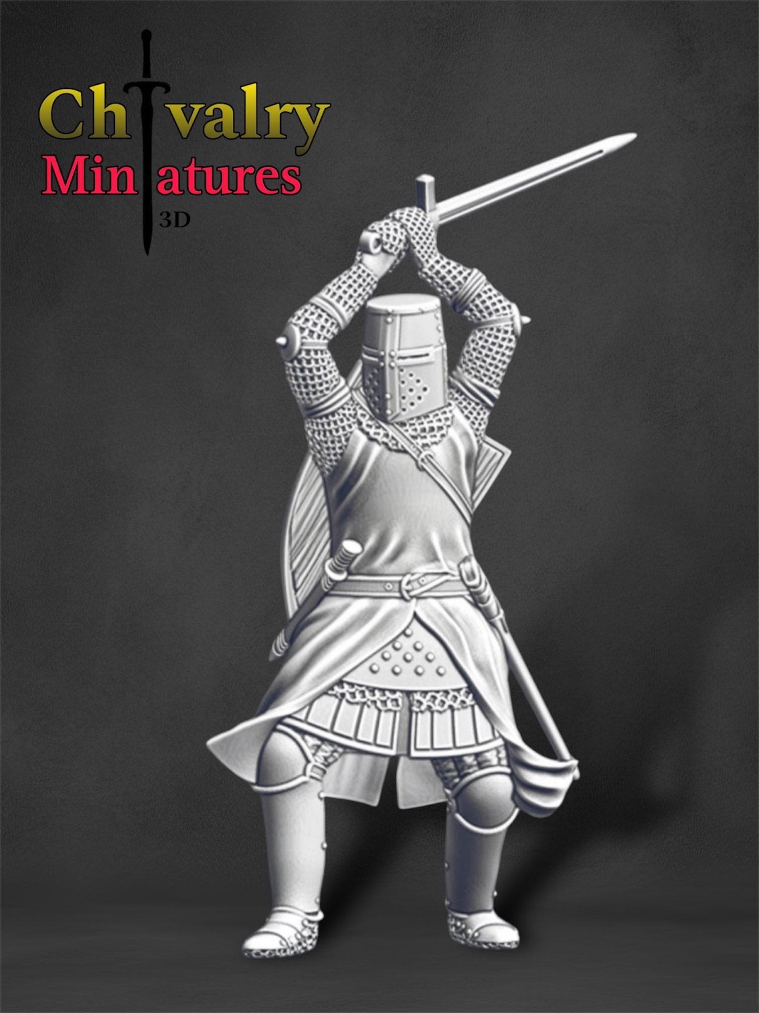 Medieval Knight La Poste Di Falcone, Historical 1/72, 28mm, 32mm, 1/35 ...