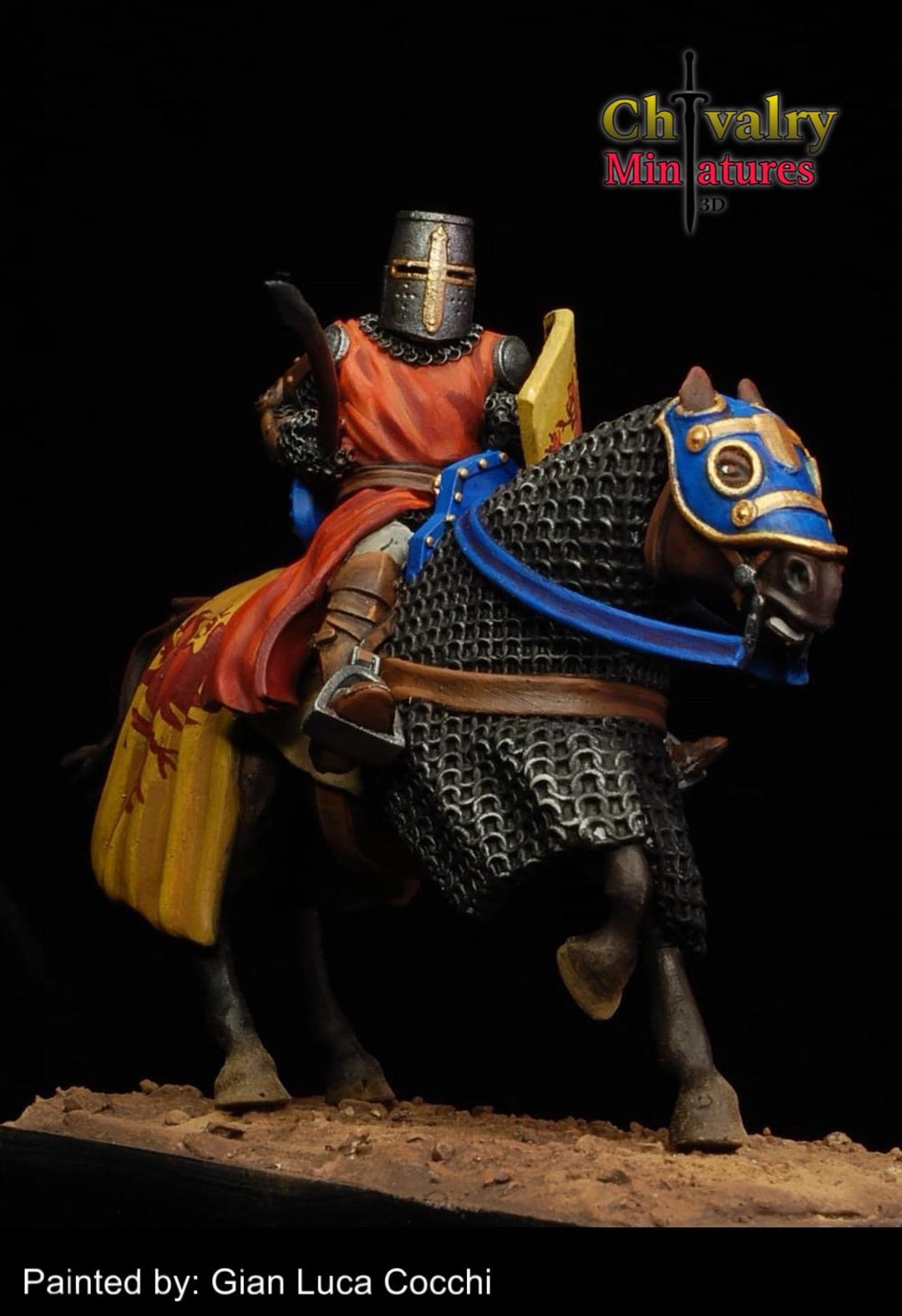 Medieval Crusader Charging Lance, Historical 1/72, 28mm, 32mm, 1/35 ...