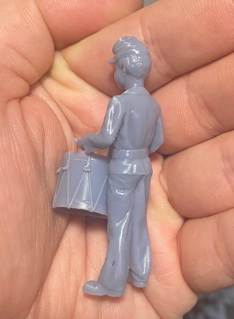 American Civil War Union Drummer Boy Resin Figure 1/35, 54mm, 60mm ...