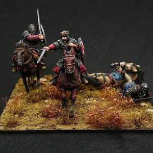 Medieval Battle Charge King Sancho Diorama, Historical 1/72, 28mm, 32mm ...