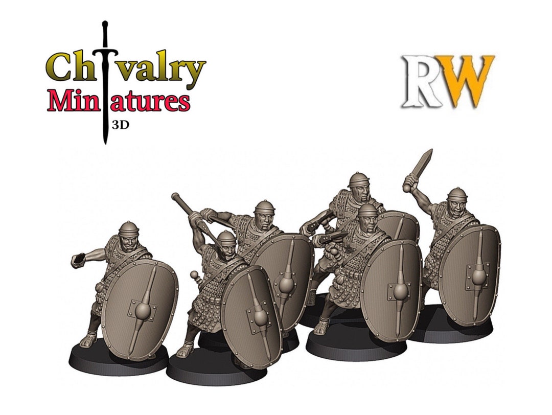 Roman Late Republic Legionaries Heavy Infantry, Historical 1/72, 28mm ...