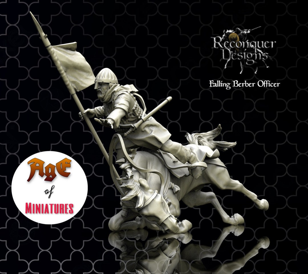 Medieval Casualty Berber Officer, Historical 1/72, 28mm, 32mm, 1/35 ...