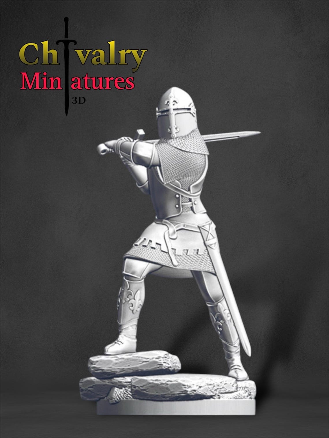 Medieval Knight Sugarloaf Helmet, Historical 1/72, 28mm, 32mm, 1/35 ...