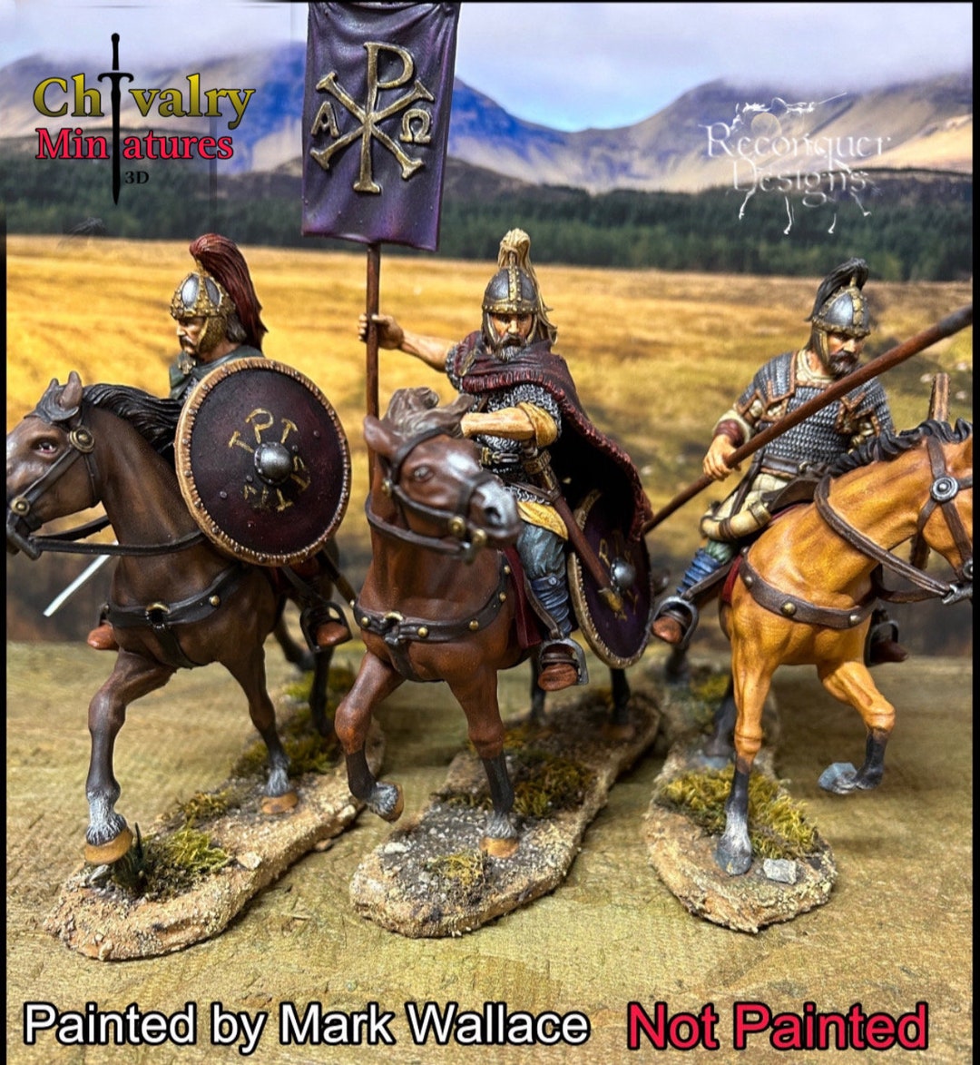 Medieval Visigoth Command, Historical 1/72, 28mm, 32mm, 1/35, 54mm ...