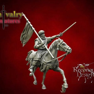 Medieval Berber Standard Bearer, Historical 1/72, 28mm, 32mm, 1/35 ...