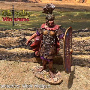 Roman Praetorian Centurion, Fight Pose Figure Historical 1/35, 54mm ...