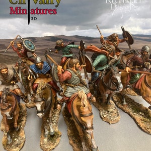 Medieval Basque Light Cavalry, Historical 1/72, 28mm, 32mm, 1/35, 54mm ...