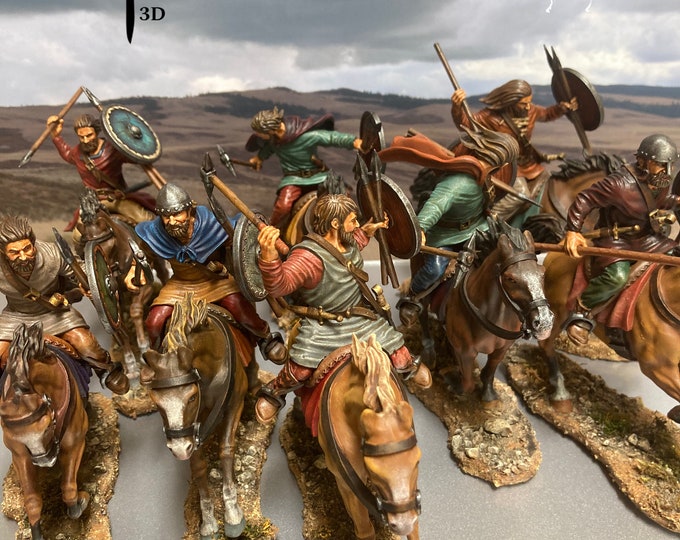 Medieval Basque Light Cavalry, Historical 1/72, 28mm, 32mm, 1/35, 54mm ...