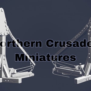 Medieval Catapult 2 Weighted, Diorama Historical 1/72, 28mm, 32mm, 1/35 ...