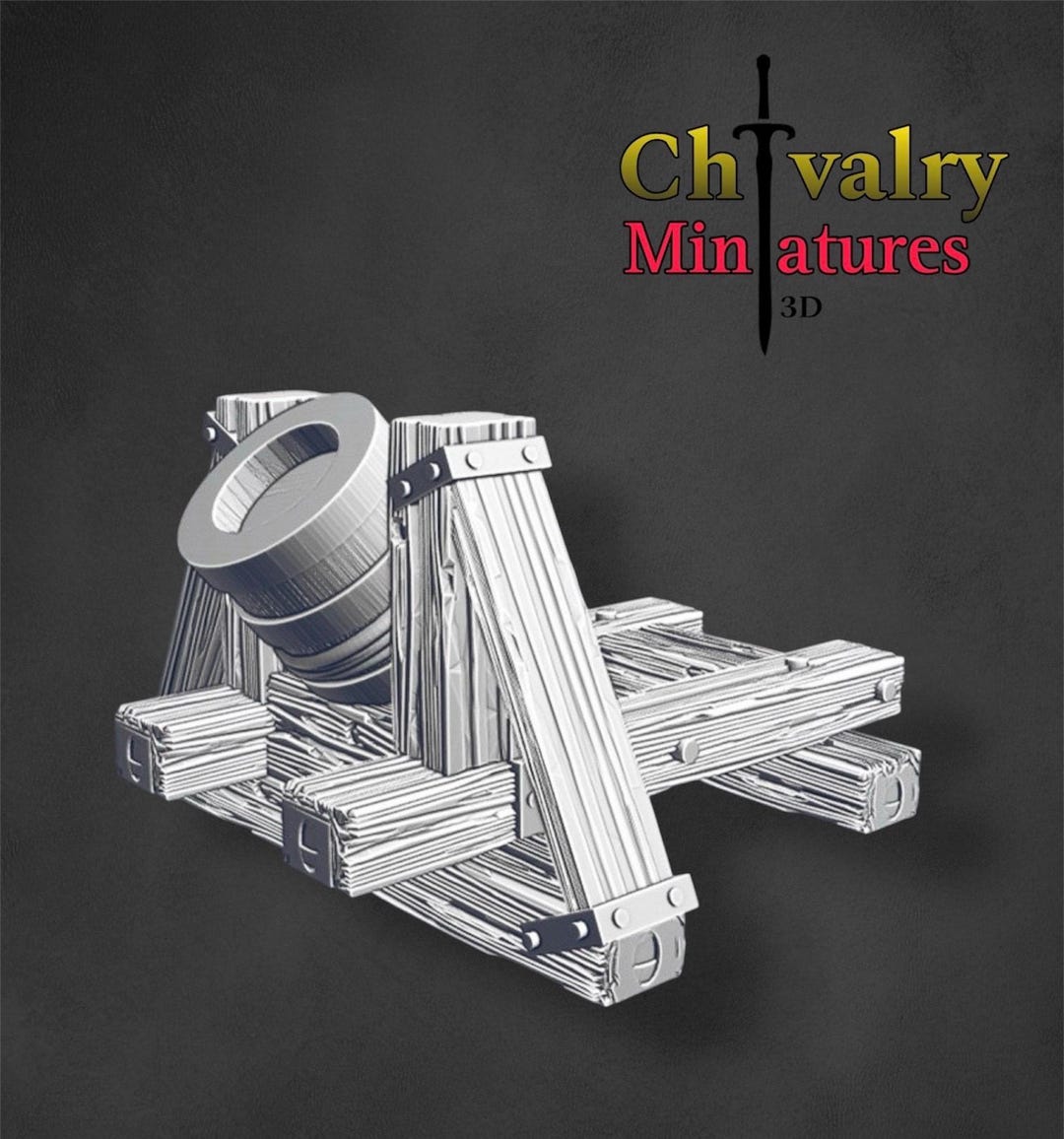 Medieval Mortar, Diorama Historical 1/72, 28mm, 32mm, 1/35, 54mm, 75mm ...
