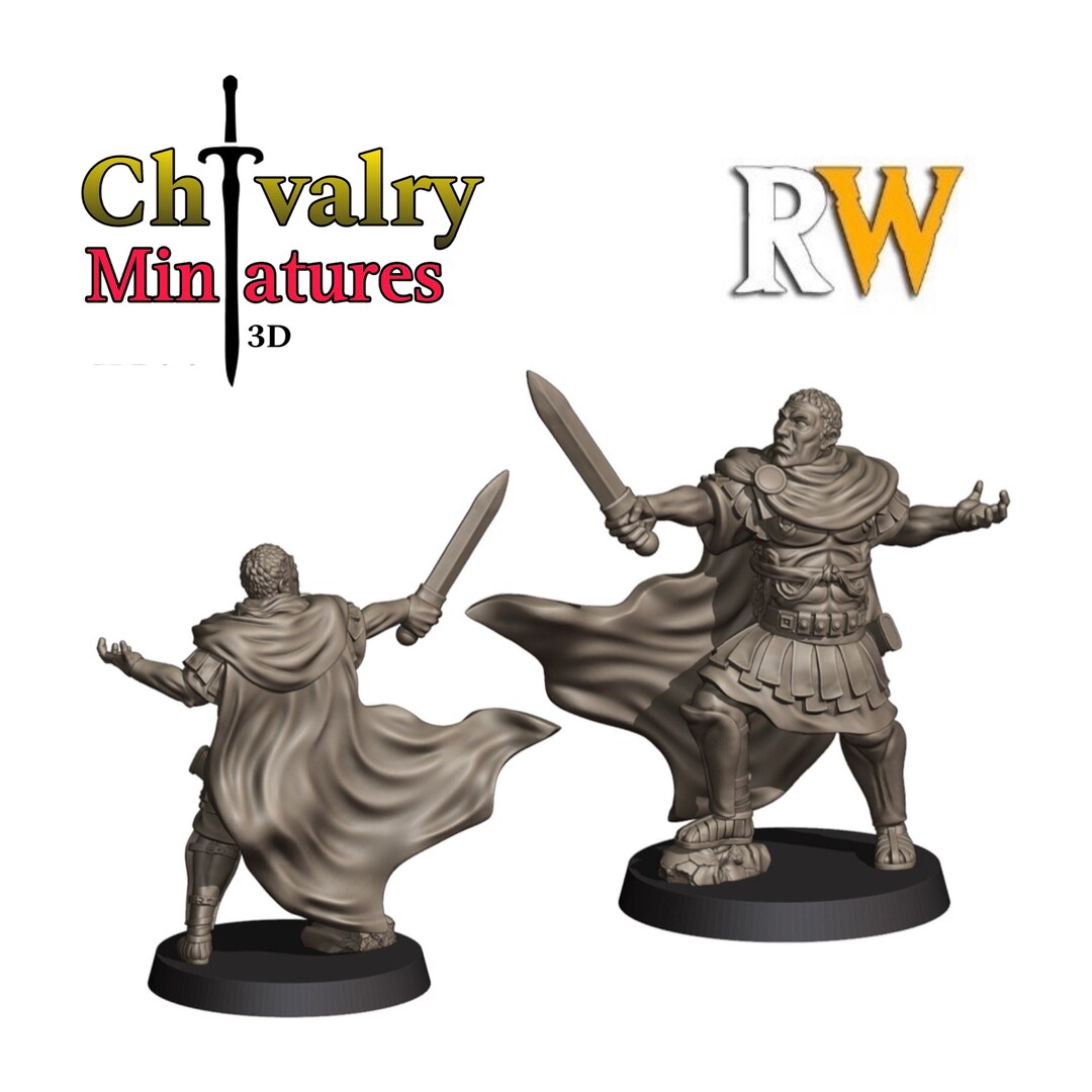 Roman Praefectus on Foot, Historical 1/72, 28mm, 32mm, 1/35, 54mm, 75mm ...
