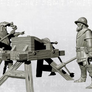 Medieval Primitive Western Cannon Resin, 1/72, 28mm, 32mm, 1/35, 54mm ...
