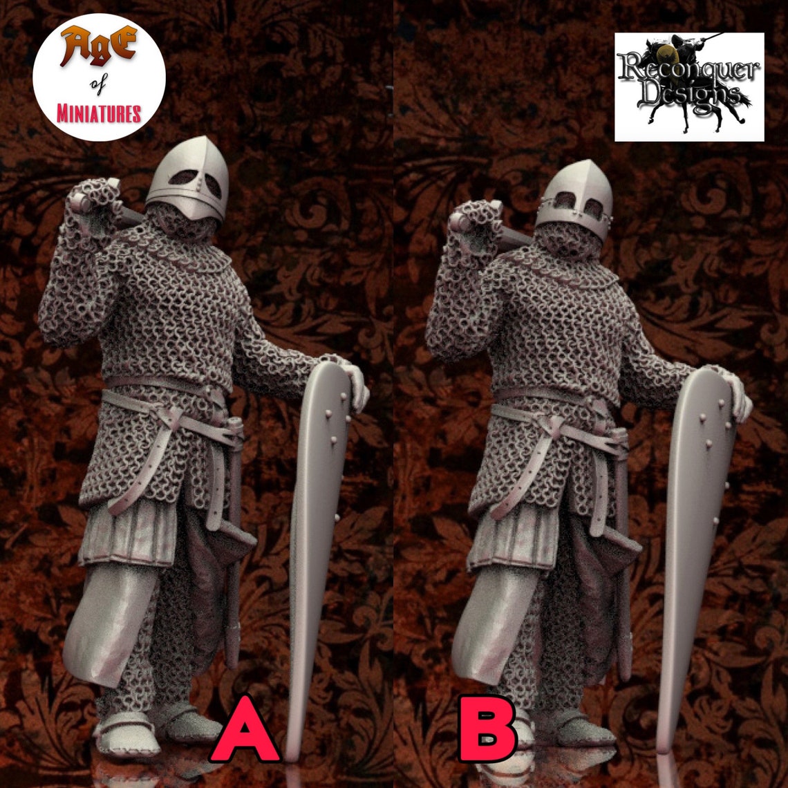 Medieval 12th Century Spanish Knight Historical 28mm 1/35 - Etsy