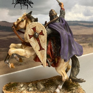 Medieval, 1/72, 28mm, 32mm, 1/35, 54mm, 75mm Resin Rodrigo Diaz, El CID ...